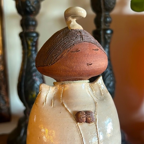 Art Studio | Art | Vintage Val Knight Studio Original Red Stoneware ...